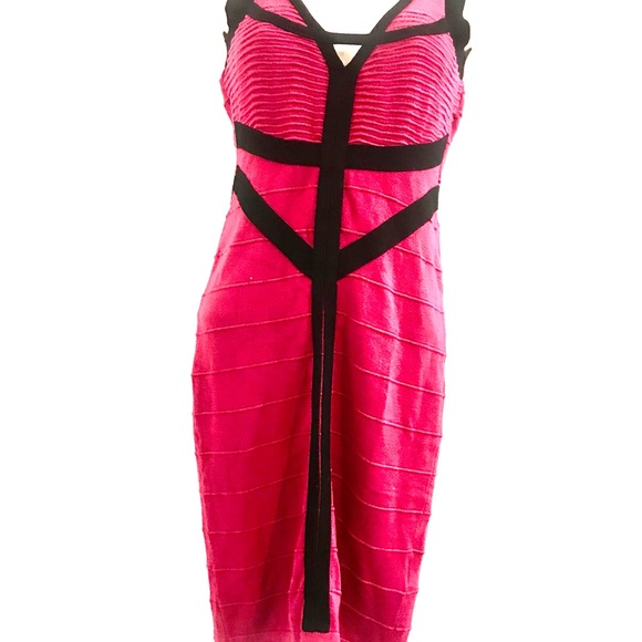 2B Bebe | Dresses | 2b Bebe Bodycon Bandage Dress Gypsy Pink | Poshmark